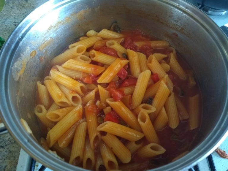 One pan veggie pasta - loopyloulaura