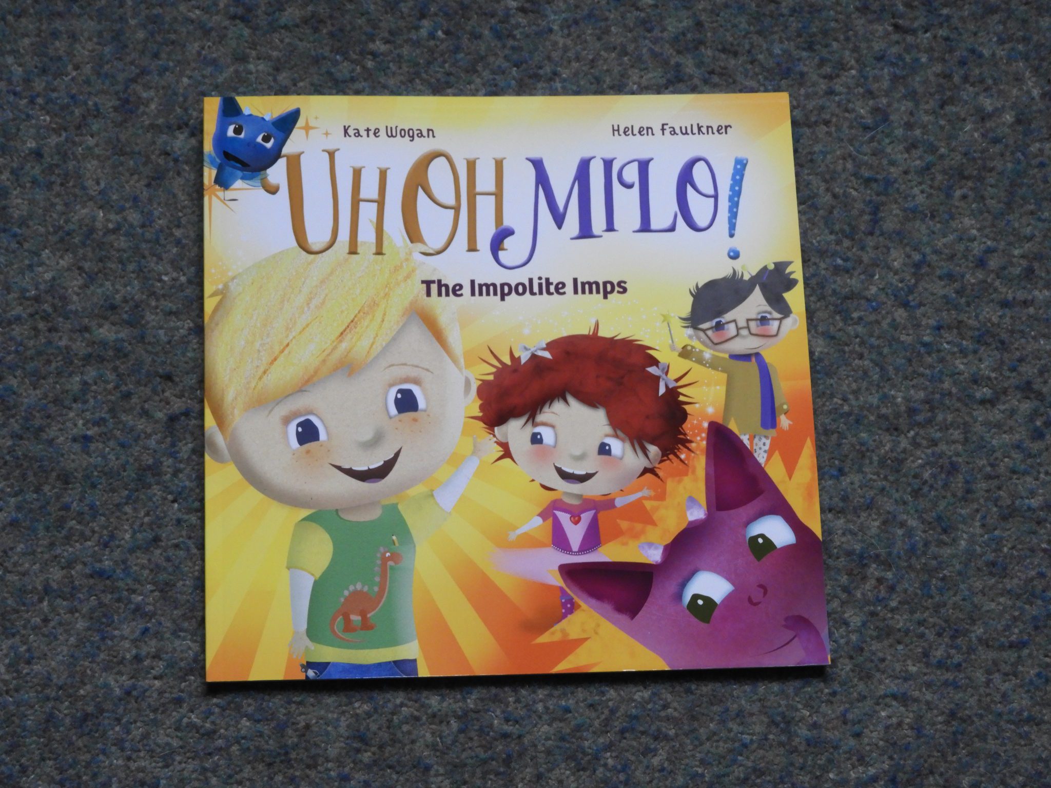 Children's book review: Uh Oh Milo! The Impolite Imps - loopyloulaura