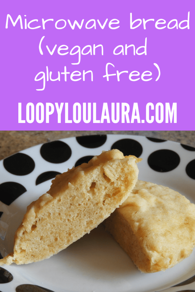 Microwave bread (vegan and gluten free) - loopyloulaura