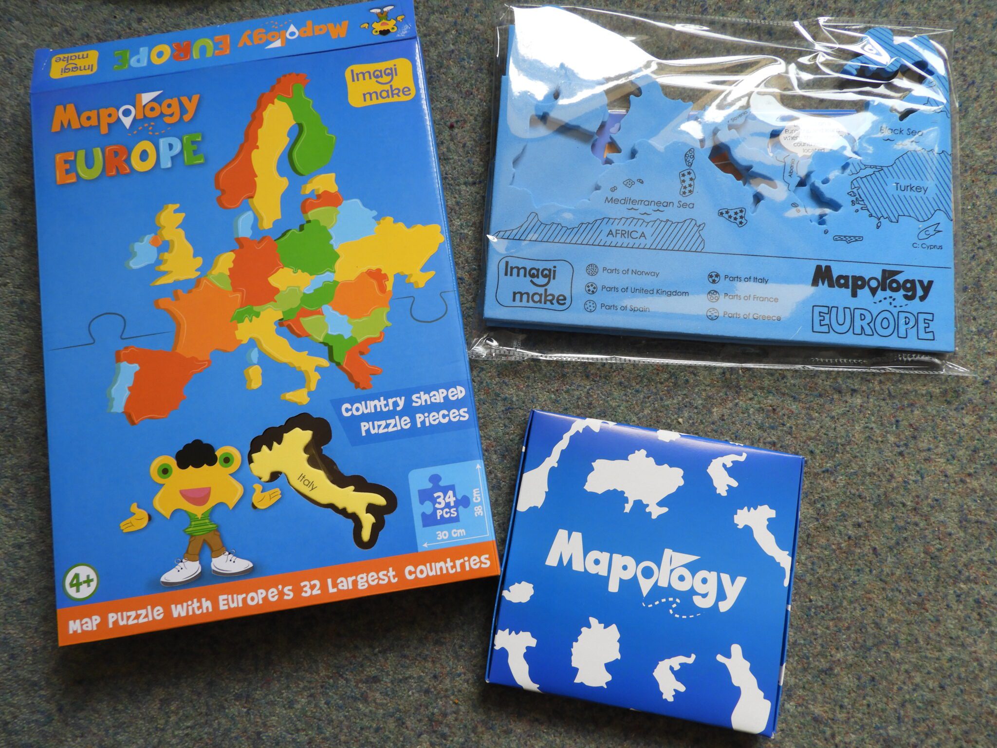 Imagimake Mapology puzzles - loopyloulaura
