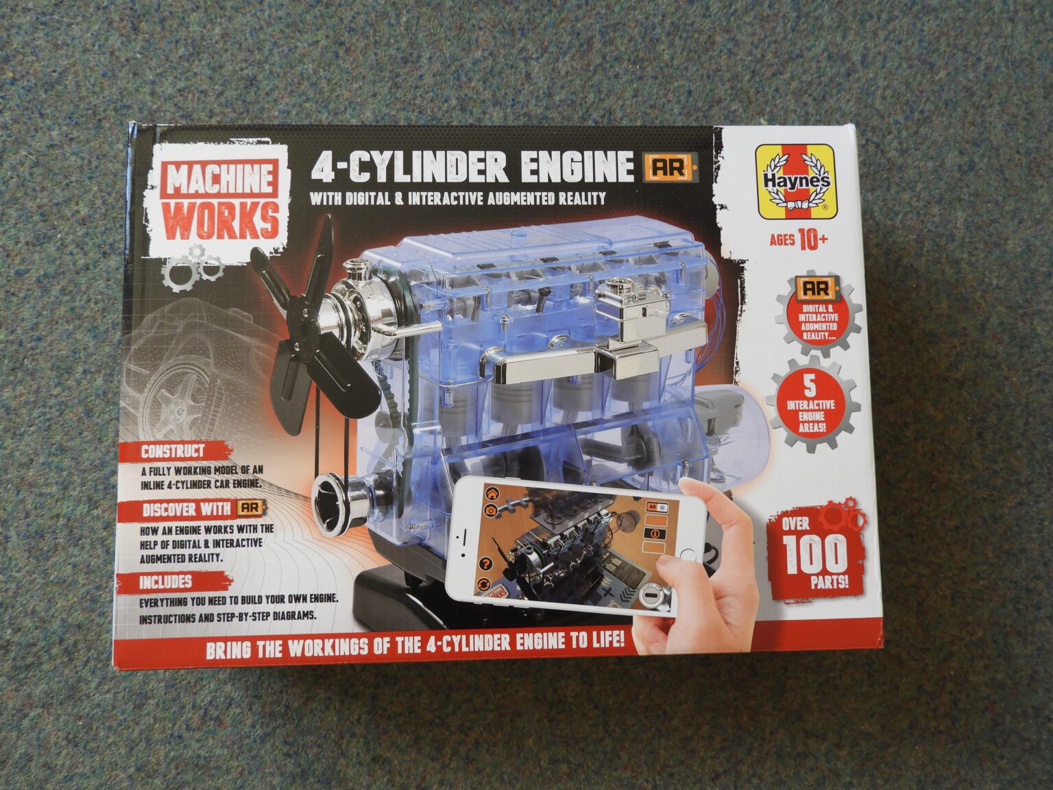 HAYNES combustion 4 cylinder engine model valves - honomega