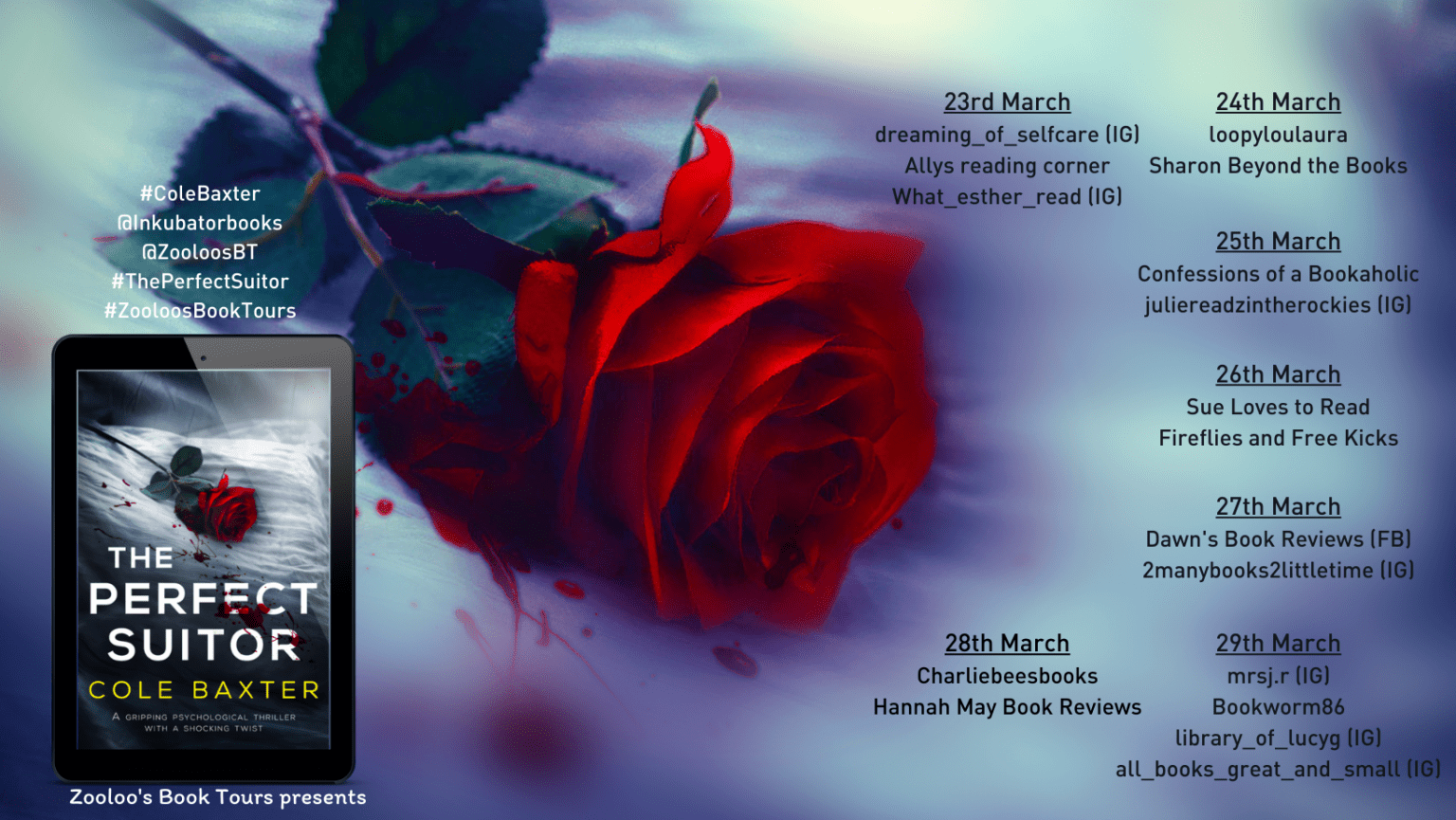 The Perfect Suitor, by Cole Baxter - loopyloulaura