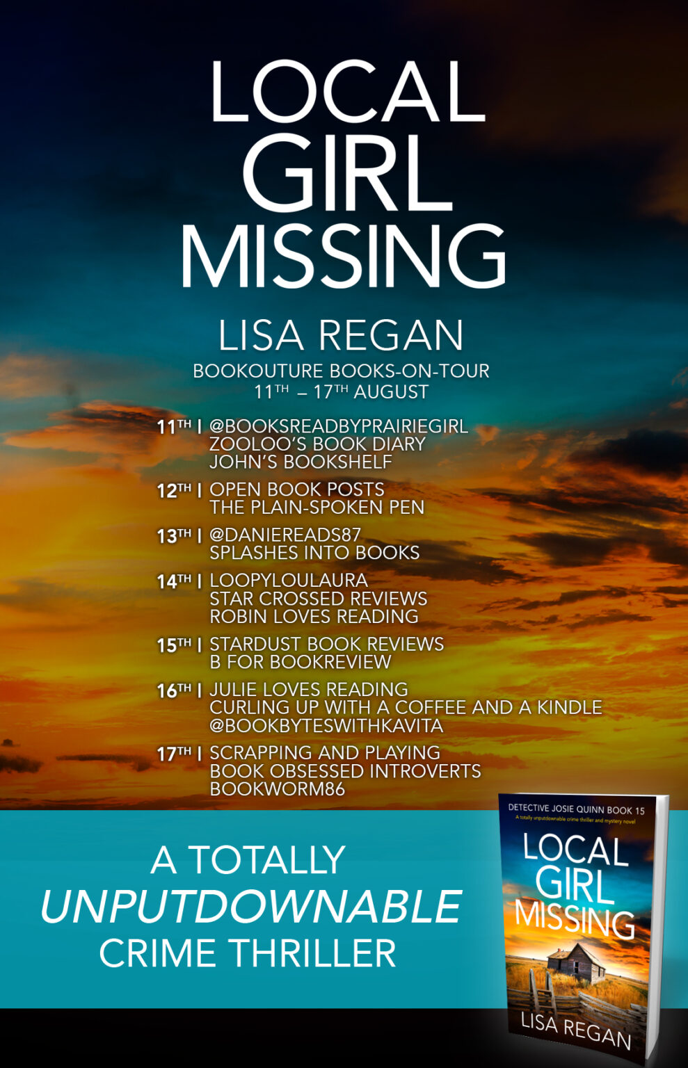 Local Girl Missing, by Lisa Regan - loopyloulaura