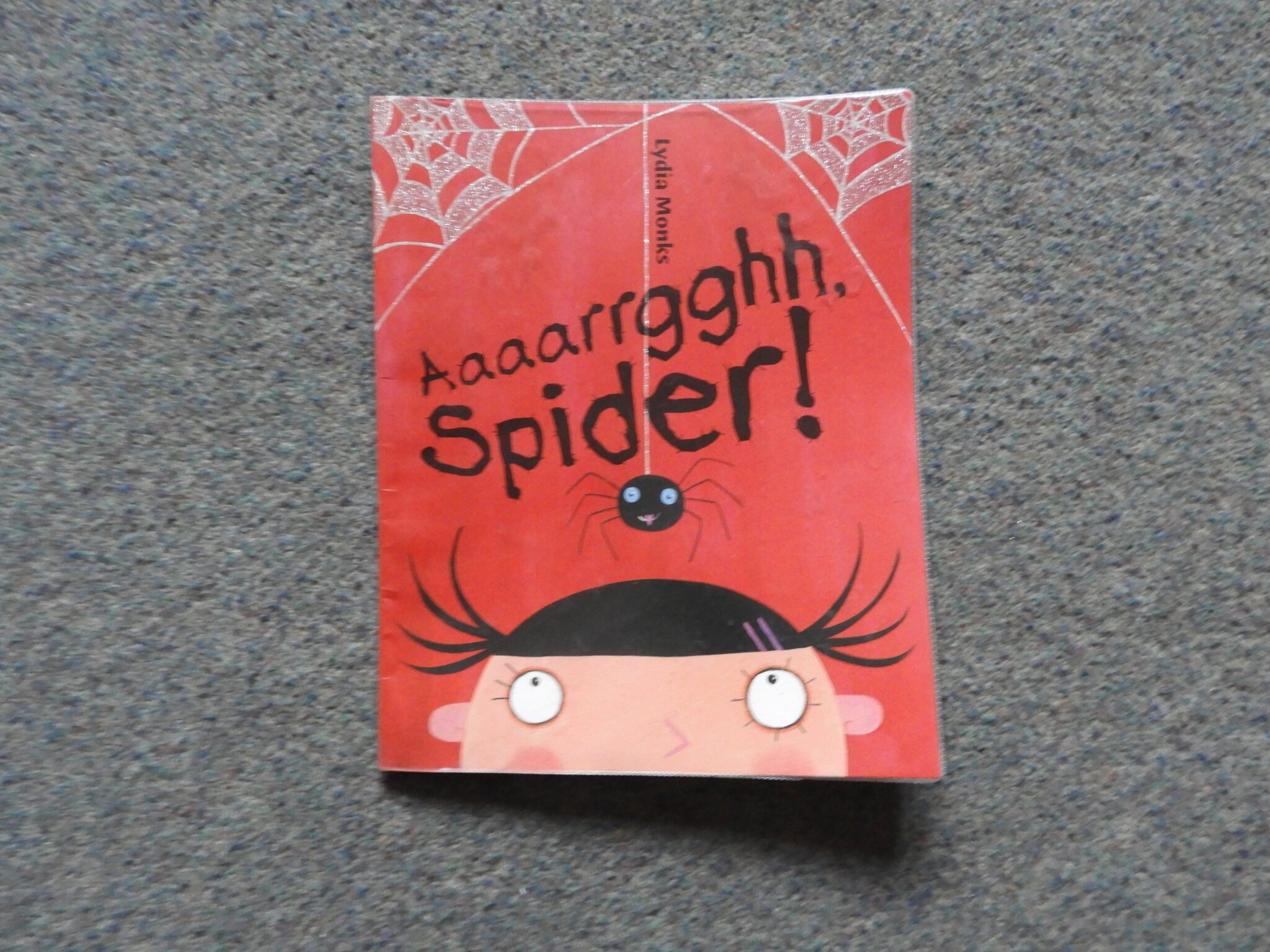 Children's book review: Aaaarrgghh Spider! by Lydia Monks - loopyloulaura