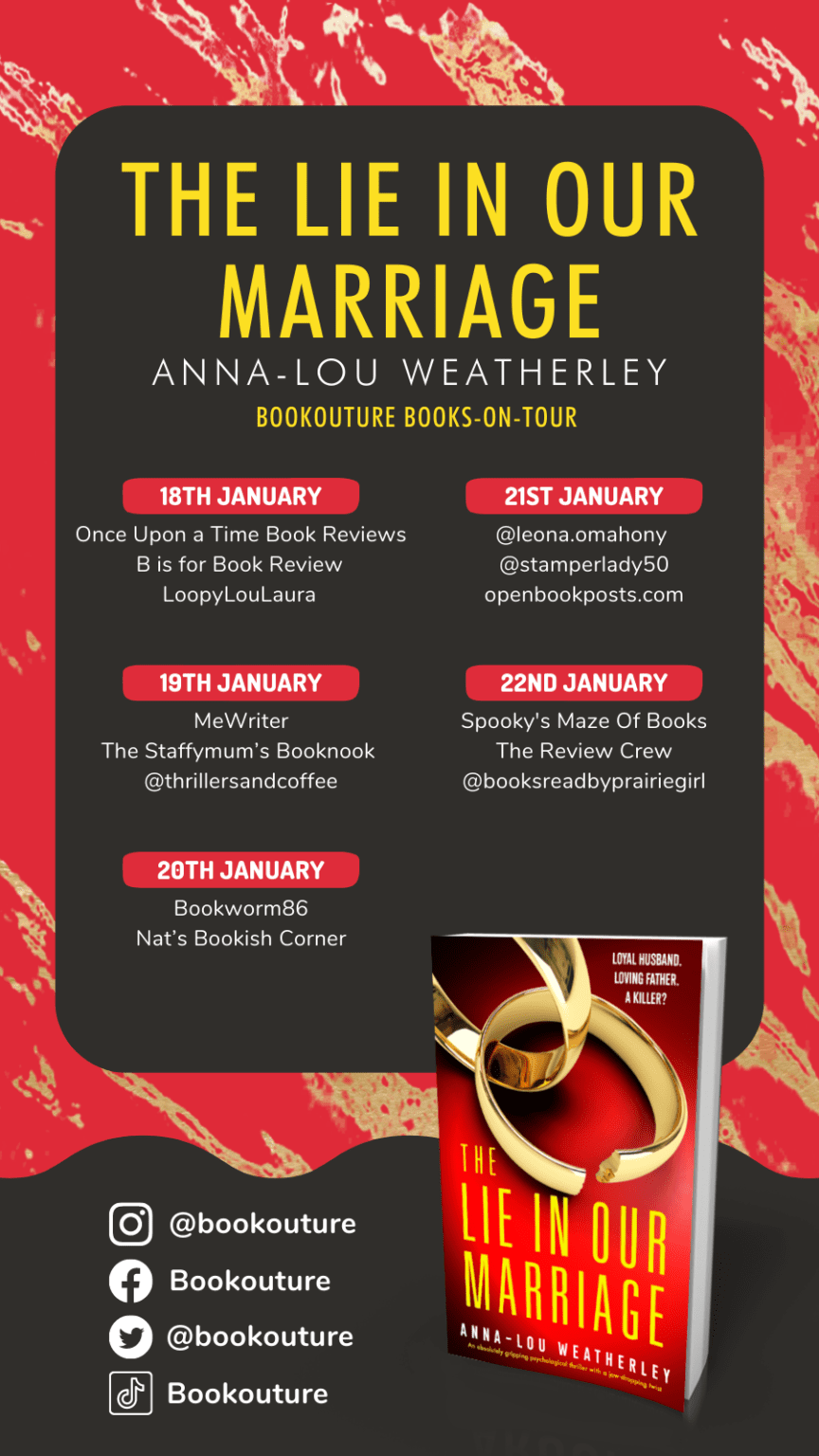 The Lie In Our Marriage, by Anna Lou Weatherley - loopyloulaura