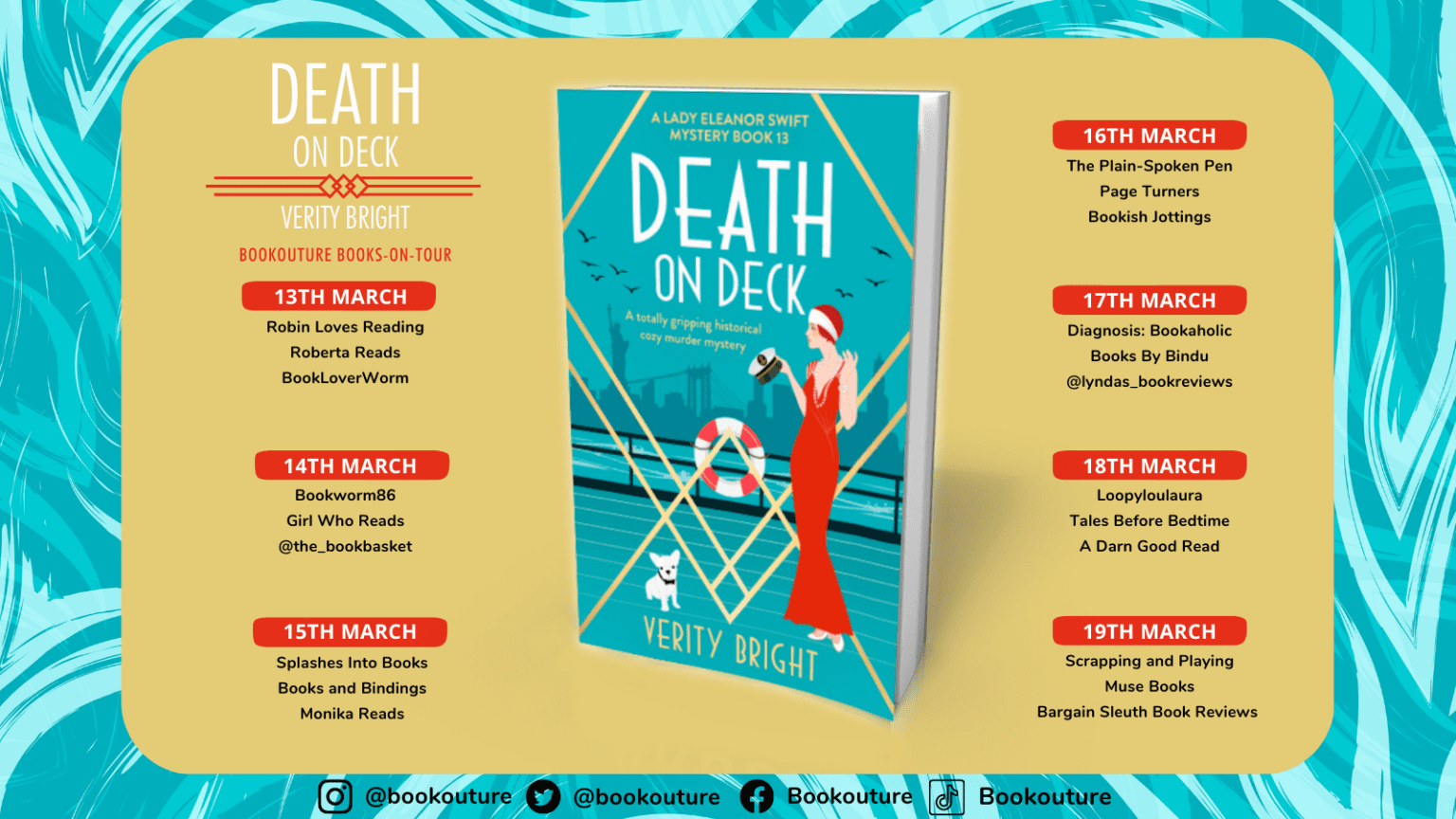 Death On Deck, by Verity Bright - loopyloulaura