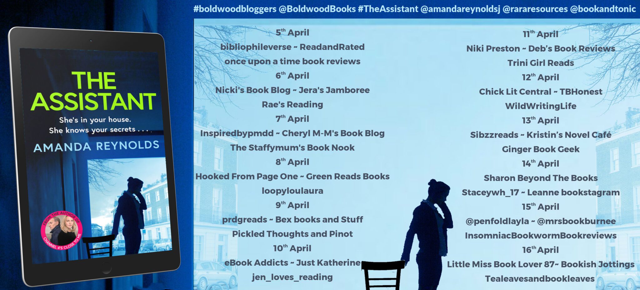 The Assistant, by Amanda Reynolds - loopyloulaura