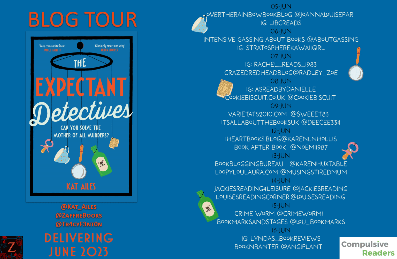 The Expectant Detectives, by Kat Ailes - loopyloulaura