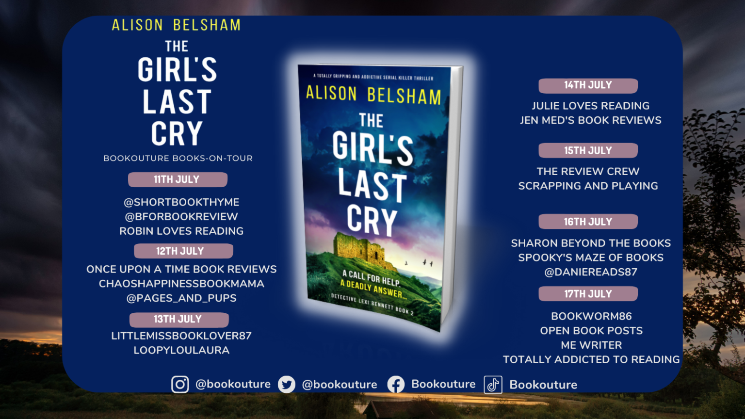 The Girl's Last Cry, by Alison Belsham - loopyloulaura