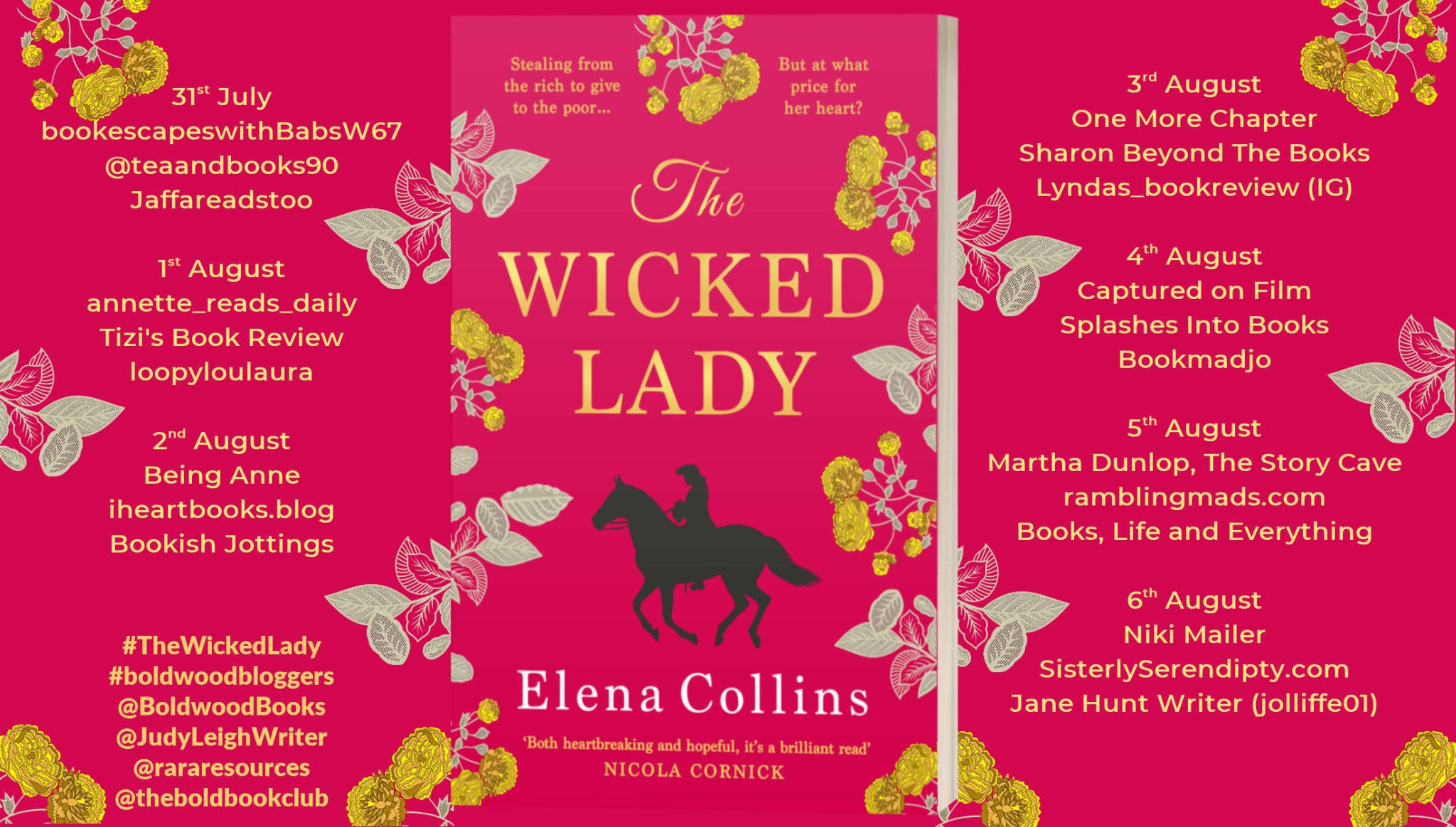 The Wicked Lady, by Elena Collins - loopyloulaura